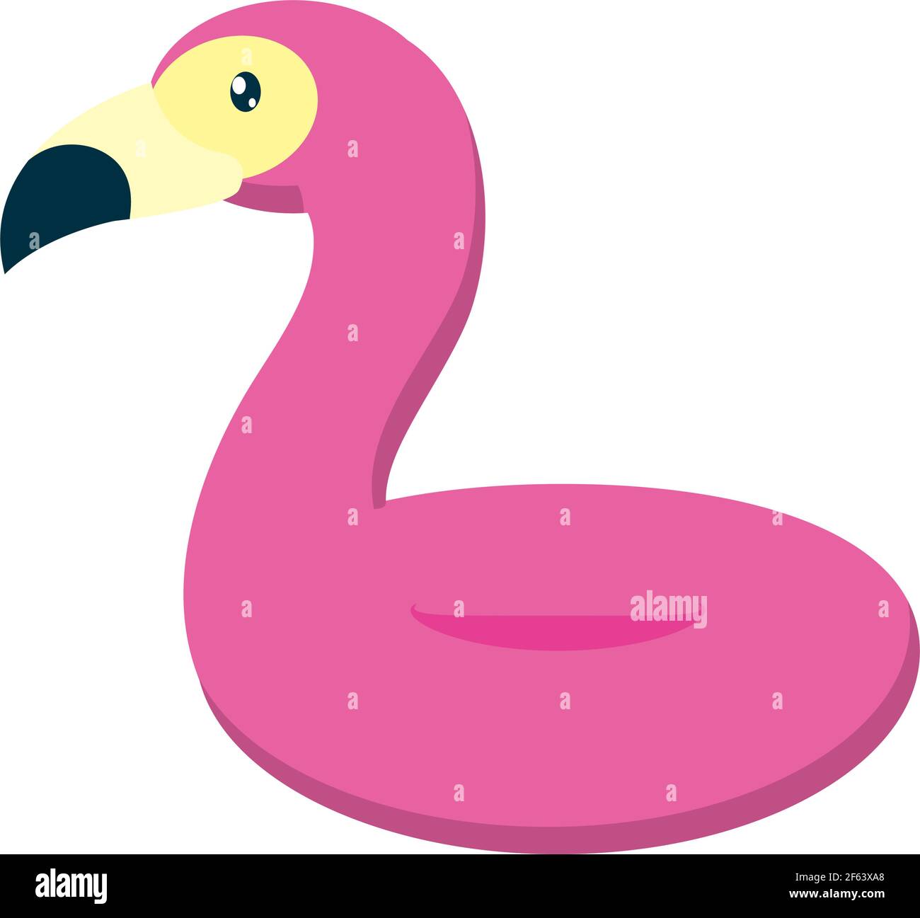 Pink Flamingo Pool Float design Stock Vector Image & Art - Alamy