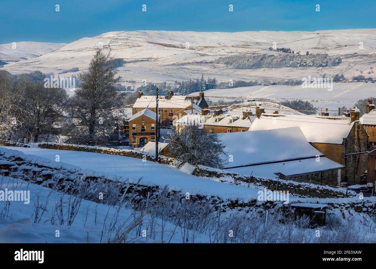 Wensleydale hawes village hi-res stock photography and images - Alamy