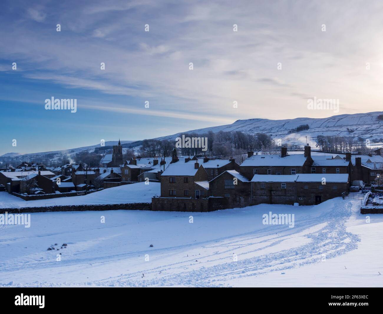 Wensleydale hawes village hi-res stock photography and images - Alamy