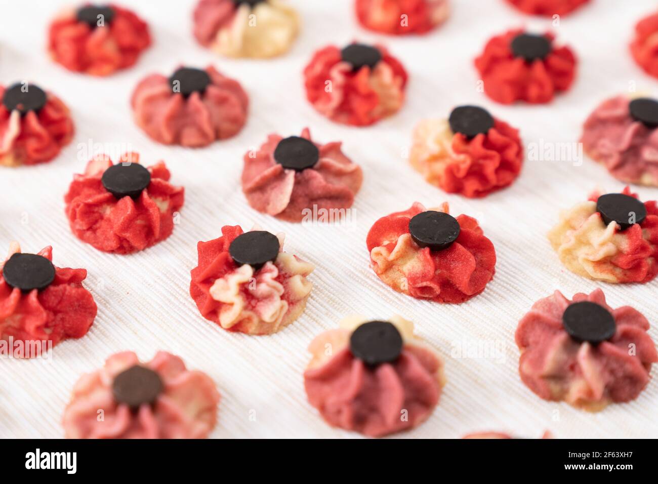 Chinese New Year butter cookies ready to serve Stock Photo - Alamy