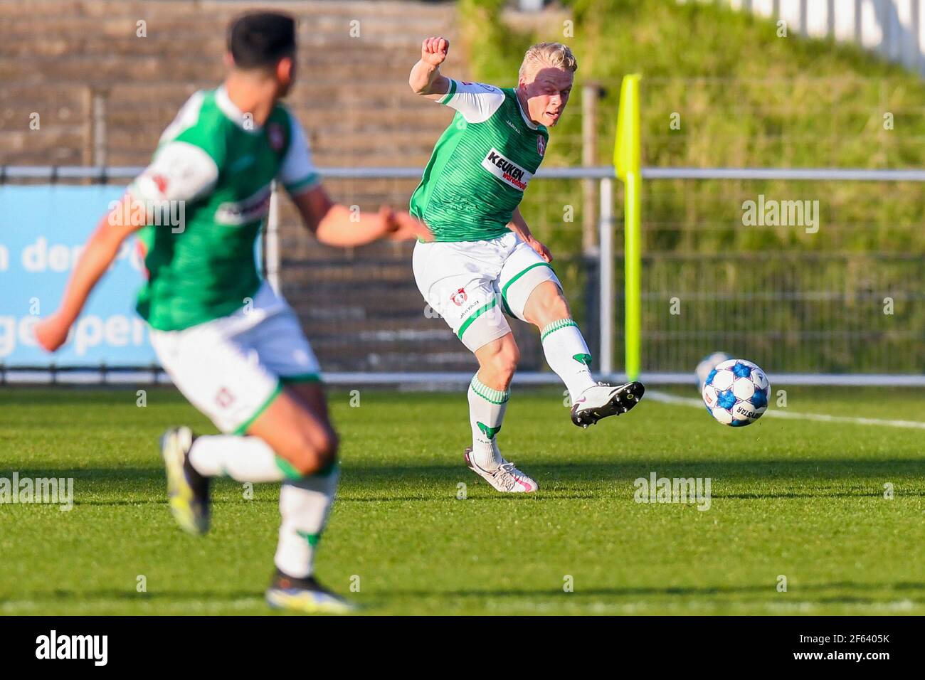 DORDRECHT, NETHERLANDS - MARCH 29: Thomas Poll of FC Dordrecht during ...