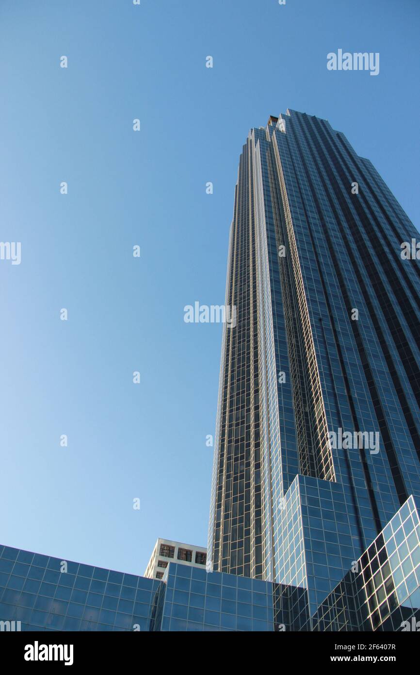 The Williams Tower in Downtown Houston, Texas closeups Stock Photo - Alamy