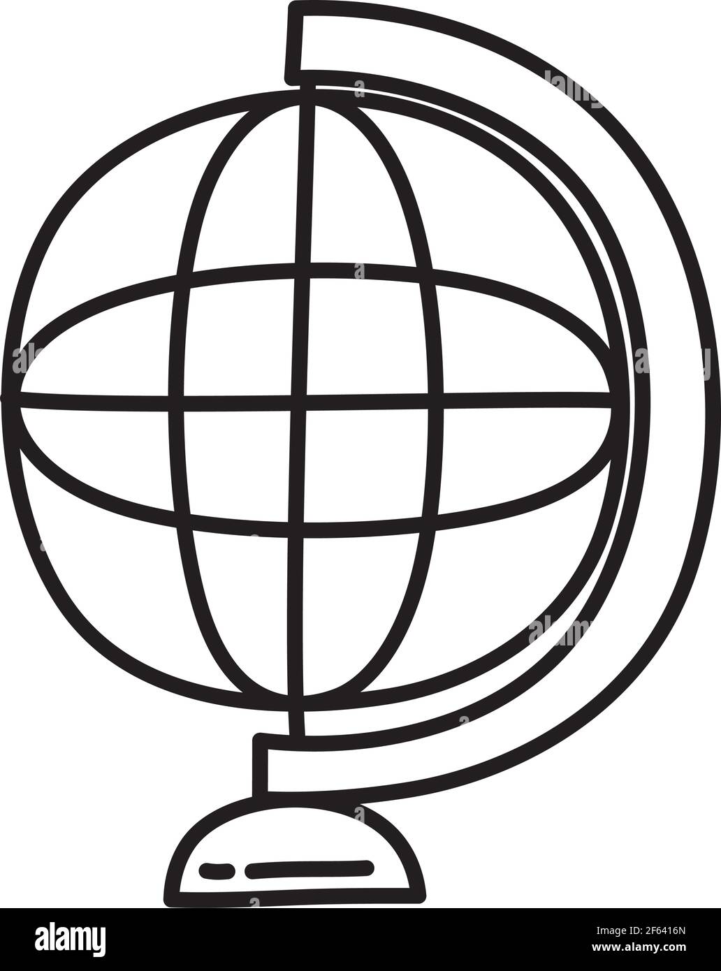 geography tool on white background Stock Vector Image & Art - Alamy