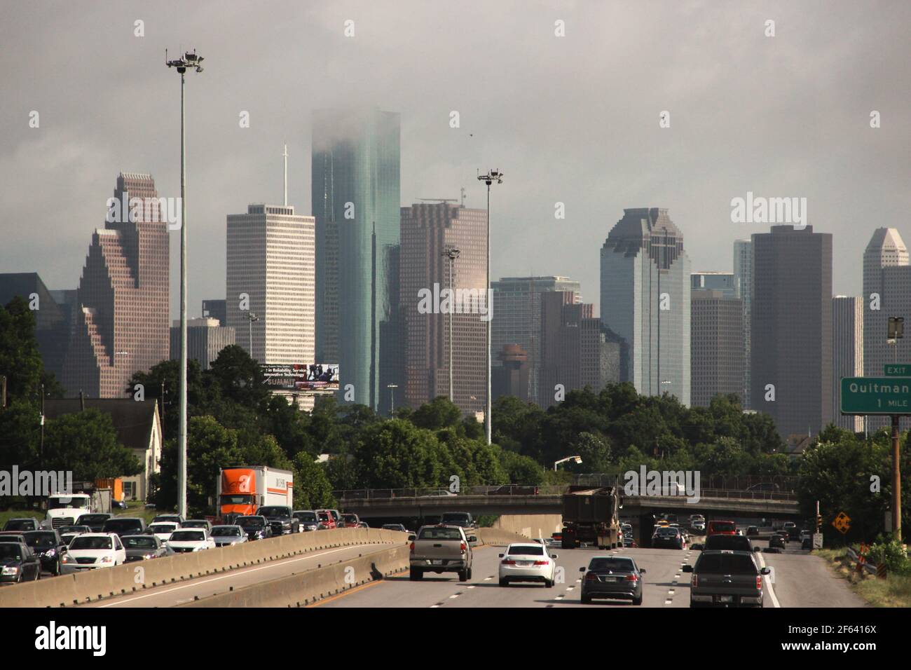 Houston freeway hi-res stock photography and images - Alamy