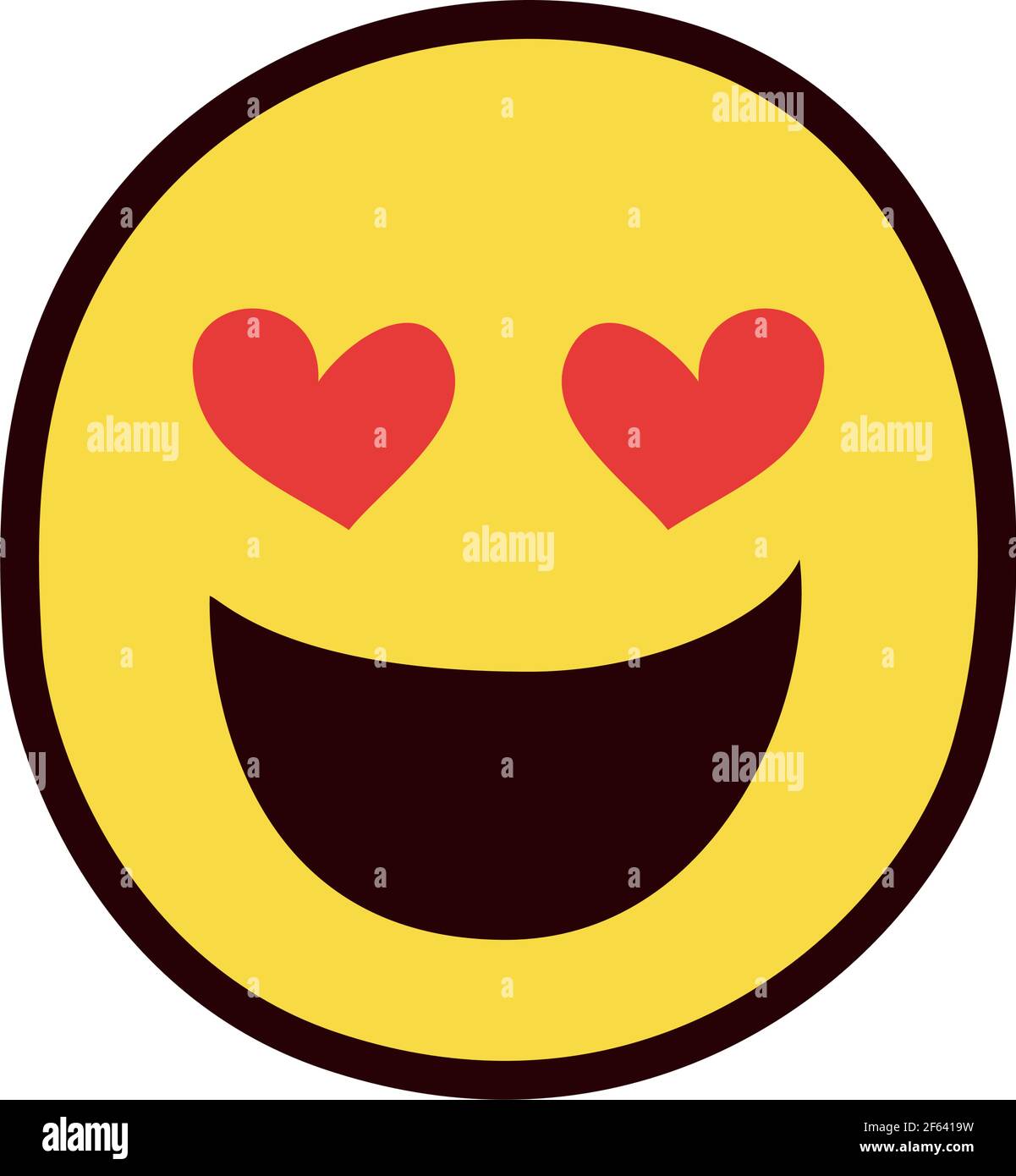 Emoticon In Love High Resolution Stock Photography and Images - Alamy