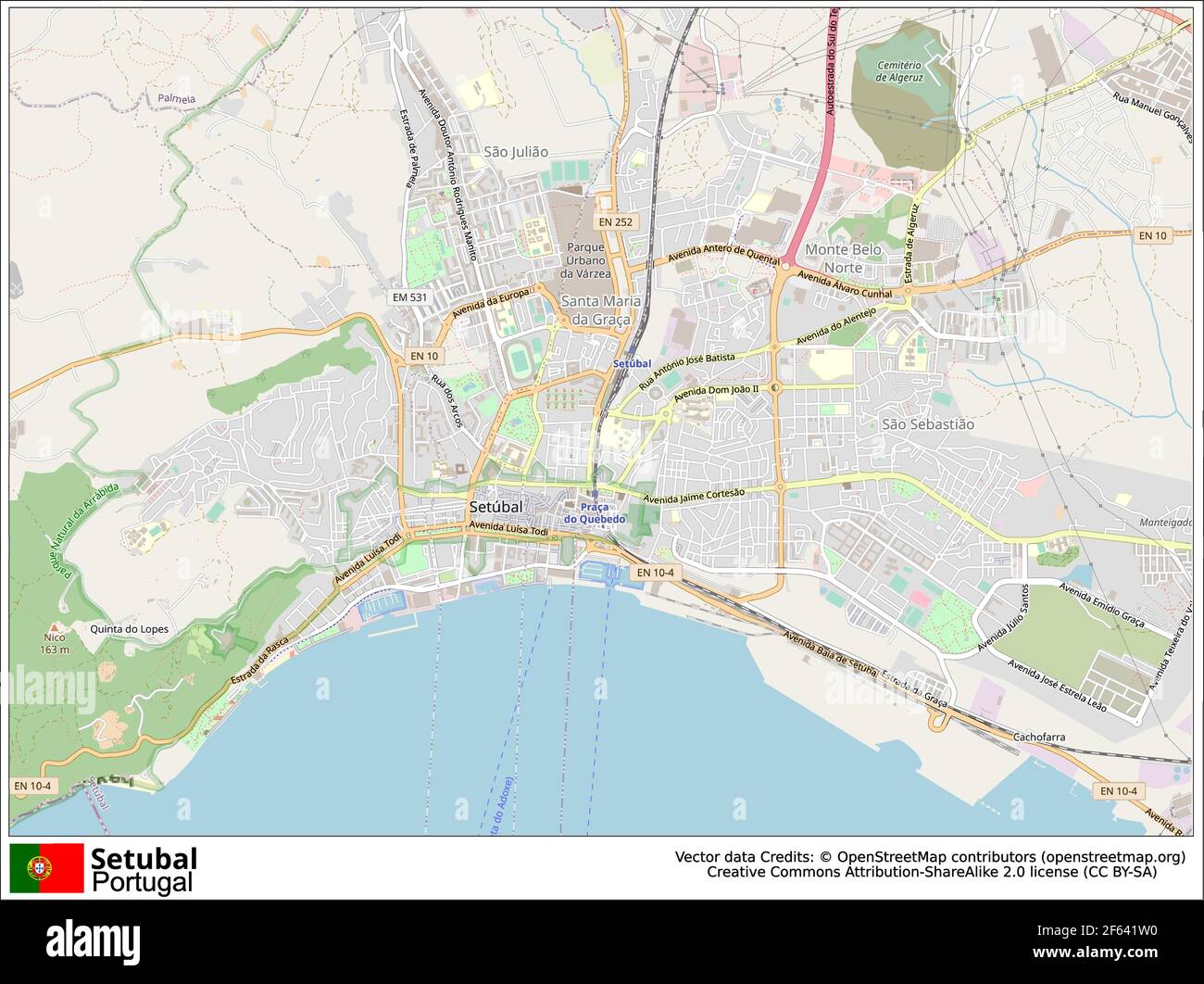 Map Of Setubal High Resolution Stock Photography and Images - Alamy