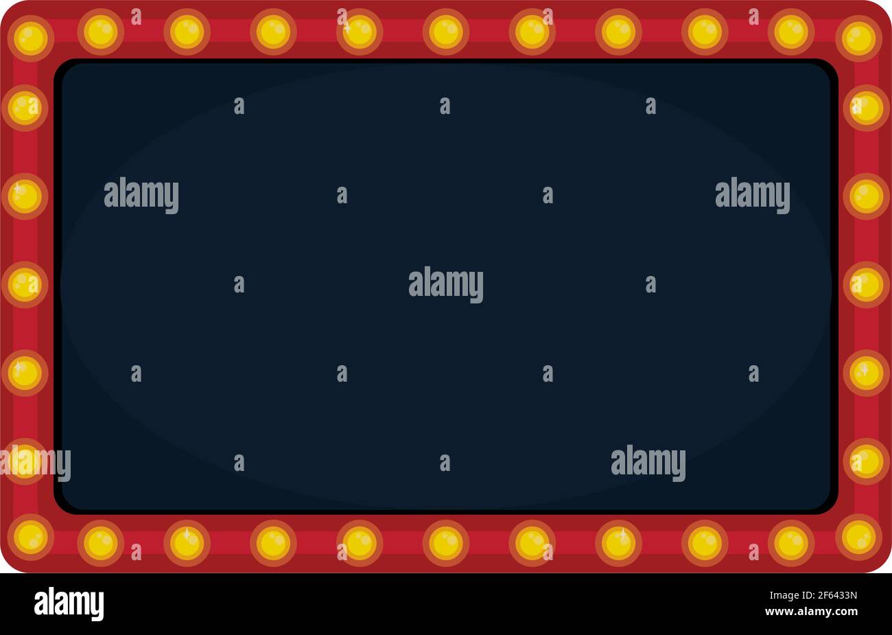 cinema billboard on white background Stock Vector Image & Art - Alamy