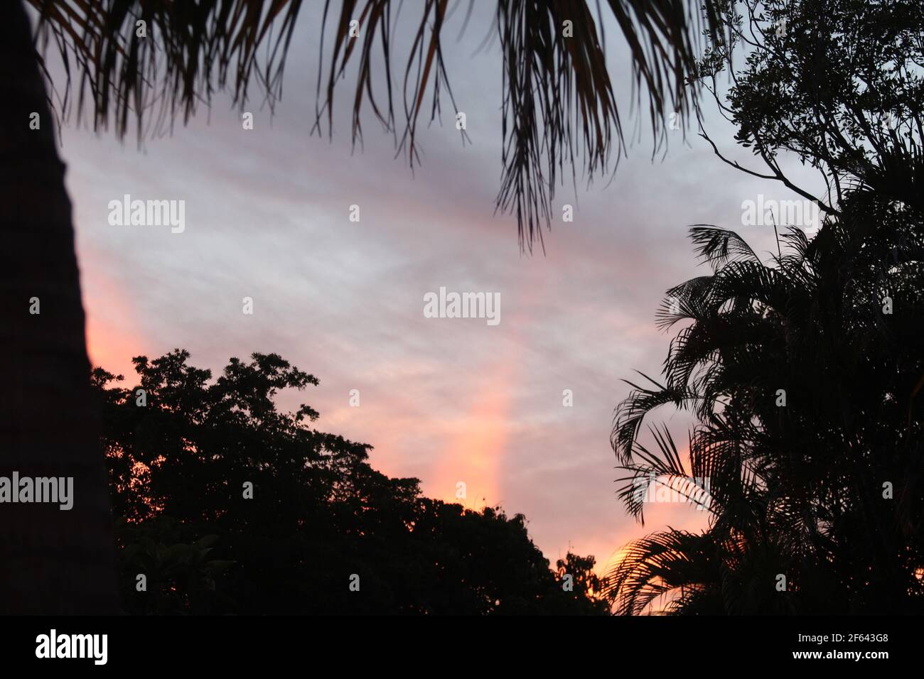sunsetting in Florida Stock Photo - Alamy