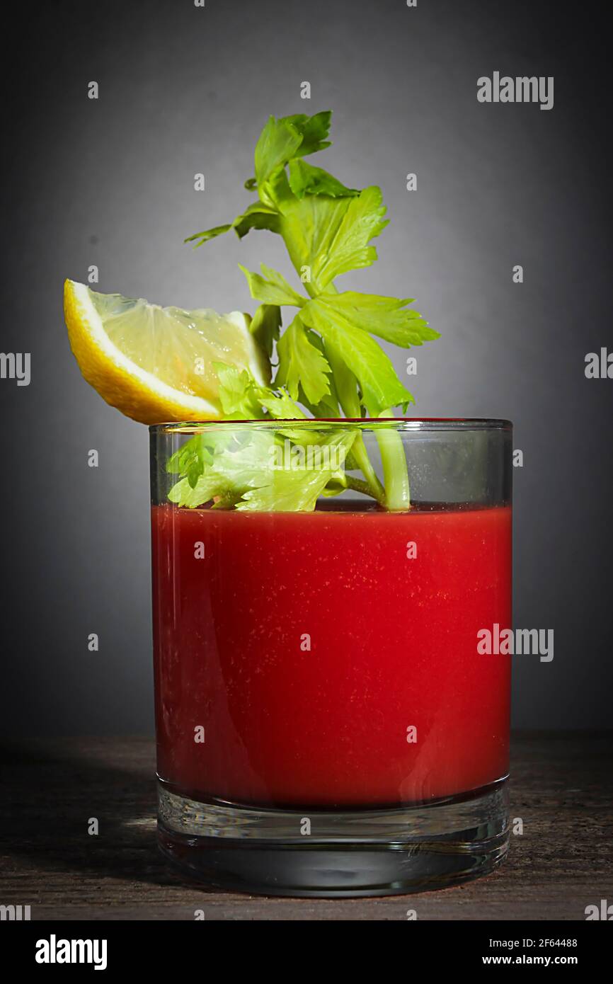 Bloody mary cocktail red black hi-res stock photography and images - Alamy