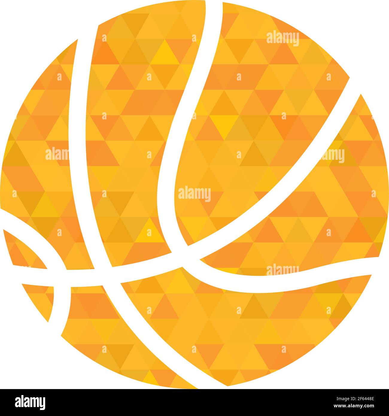 basketball ball on white background Stock Vector Image & Art - Alamy