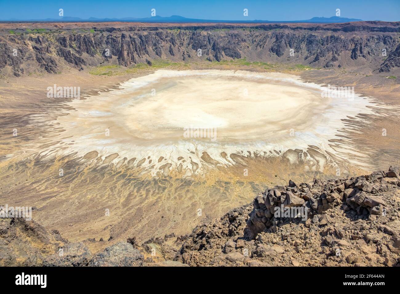 Al Wahbah Crater in Saudi Arabia Stock Photo - Alamy