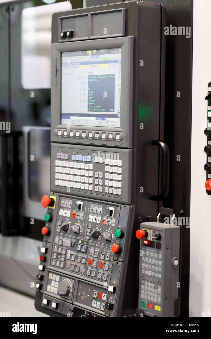 Lathe control panel hi-res stock photography and images - Alamy