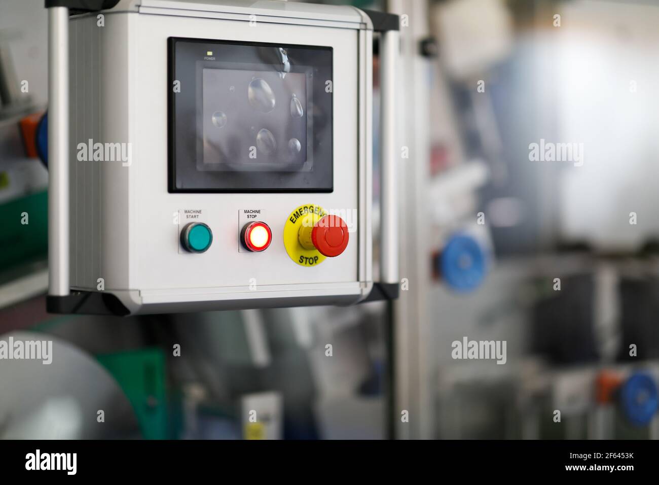 Industrial touch screen monitor close hi-res stock photography and ...