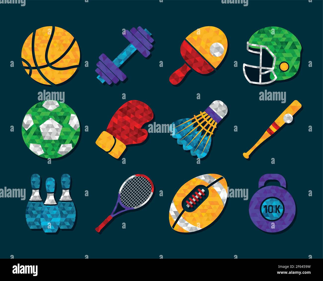 sports related icons collection design Stock Vector Image & Art - Alamy