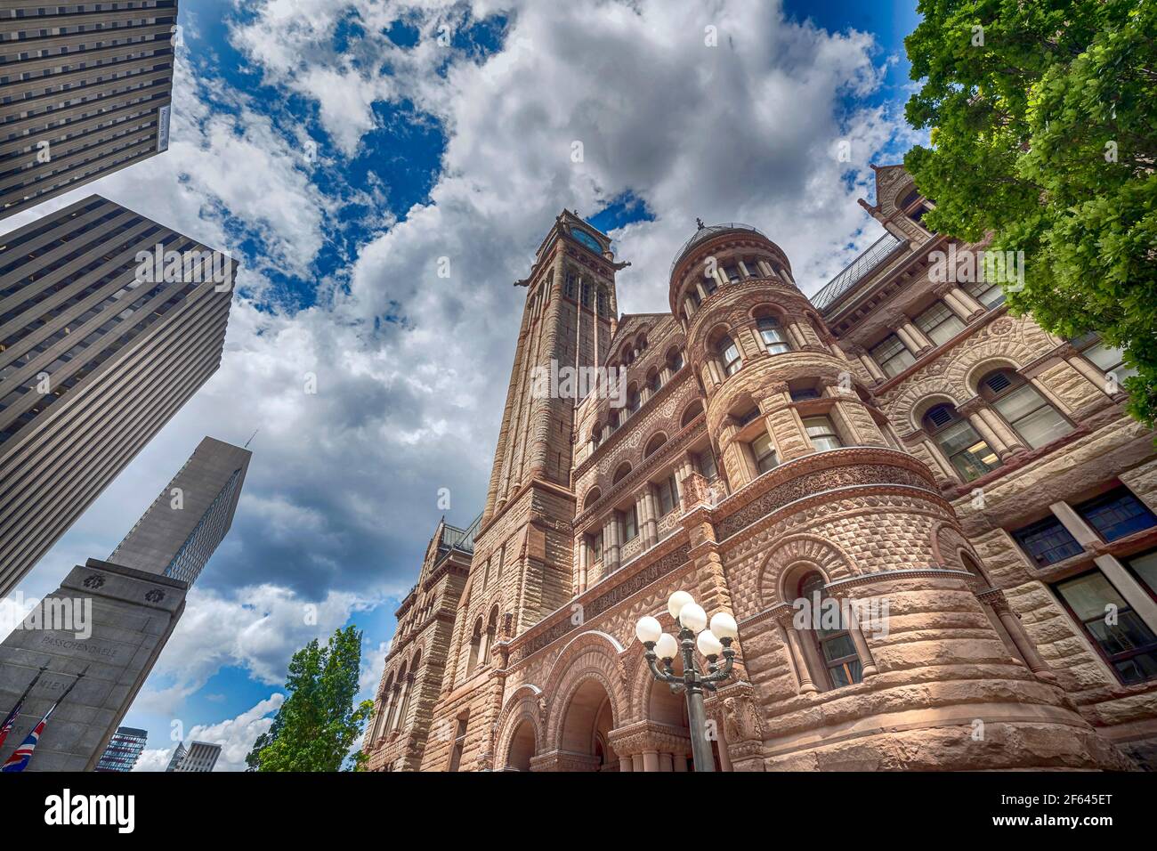 Ontario Court of Justice building in Toronto, former City Hall Stock ...