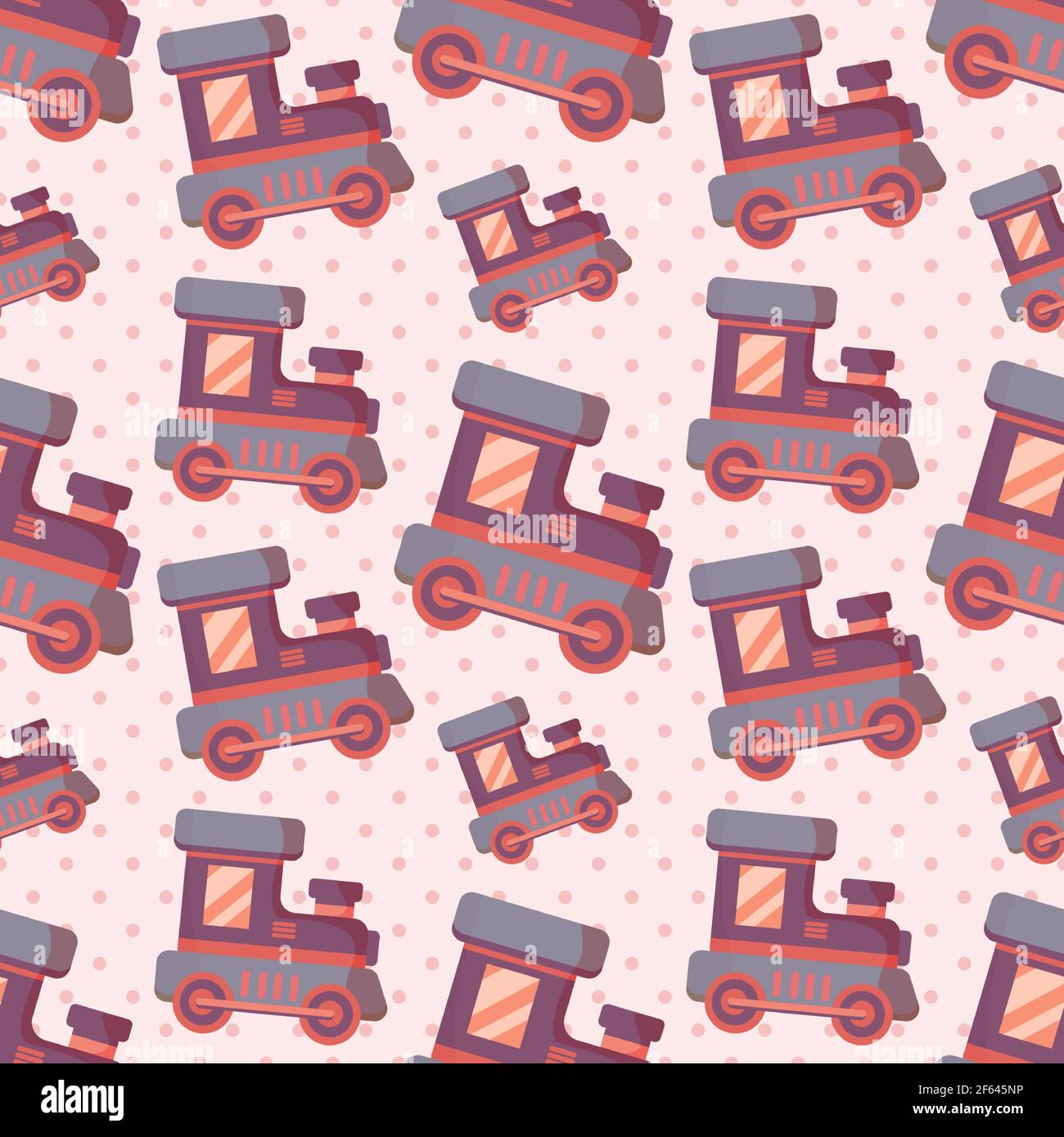 toy train seamless pattern vector illustration Stock Vector Image & Art ...