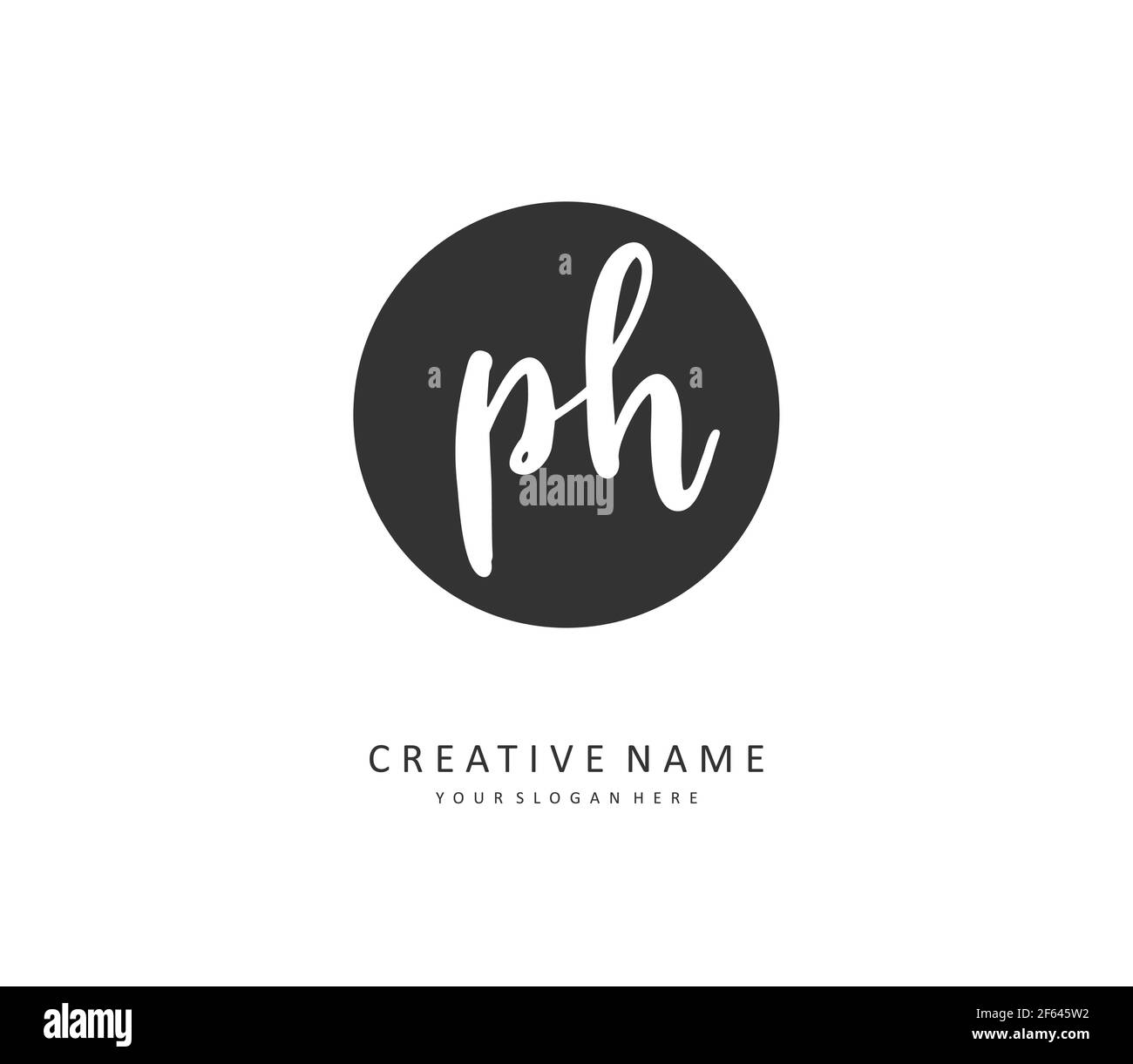 Ph logo Stock Vector Images - Alamy