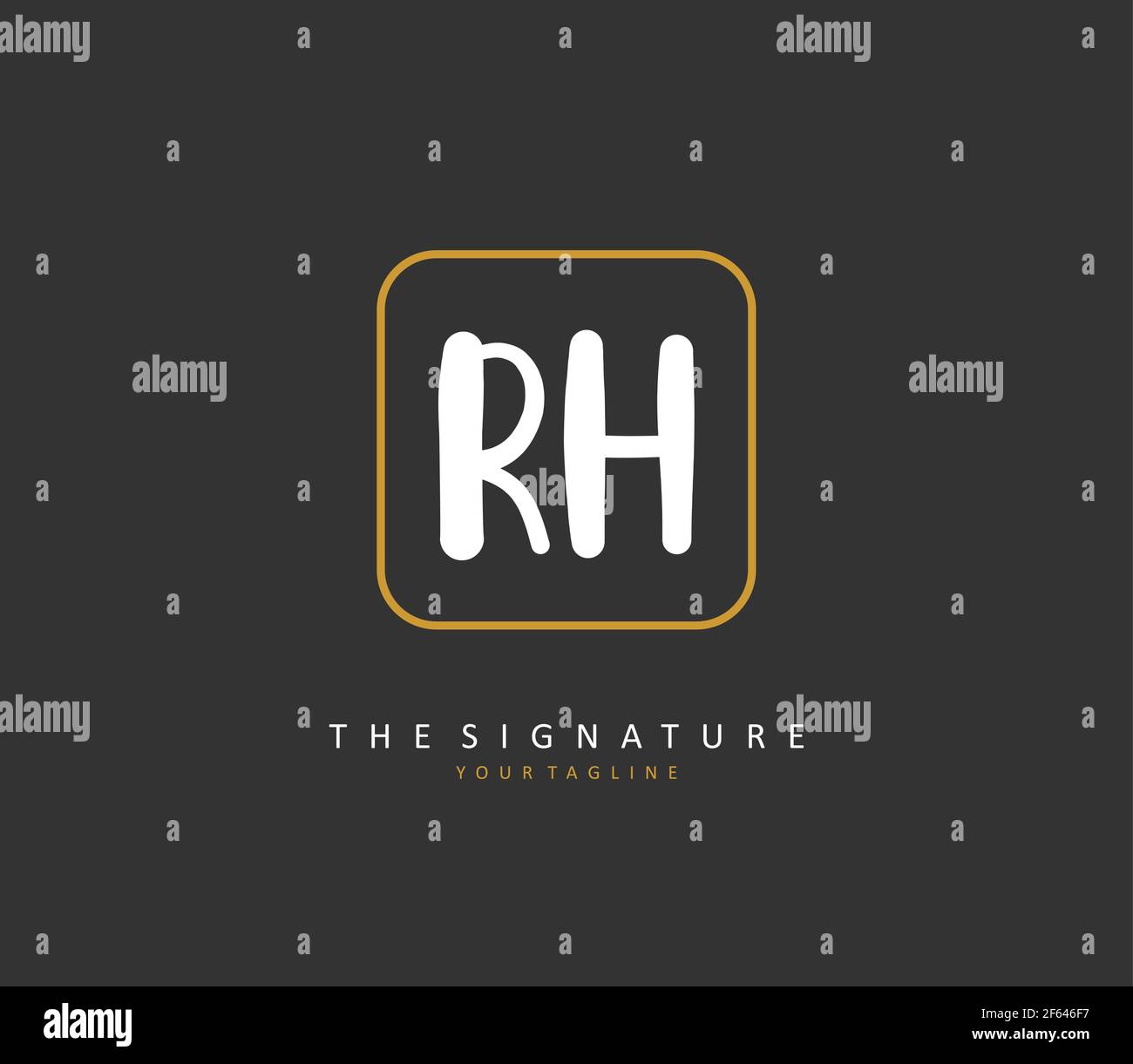 Rh clean logo hi-res stock photography and images - Alamy