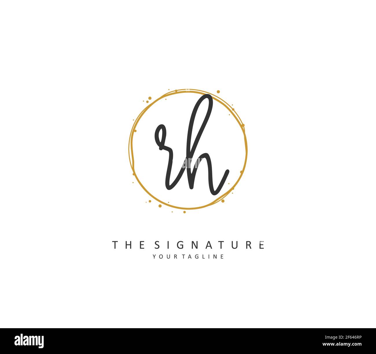 Rh clean logo hi-res stock photography and images - Alamy