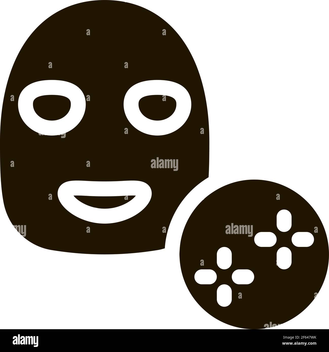 Shining mask Cut Out Stock Images & Pictures - Alamy