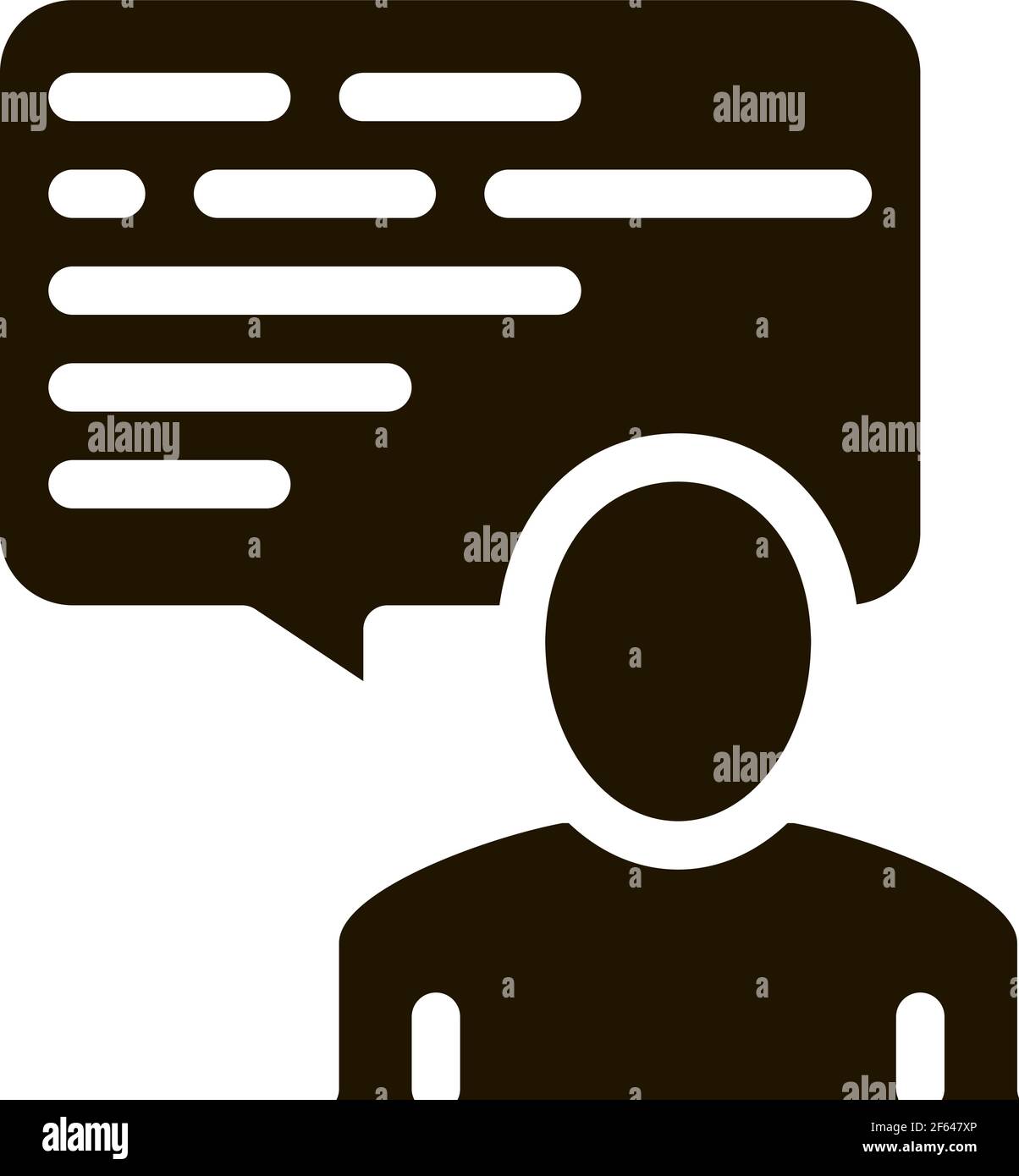 Man text in quote frame Stock Vector Images - Alamy
