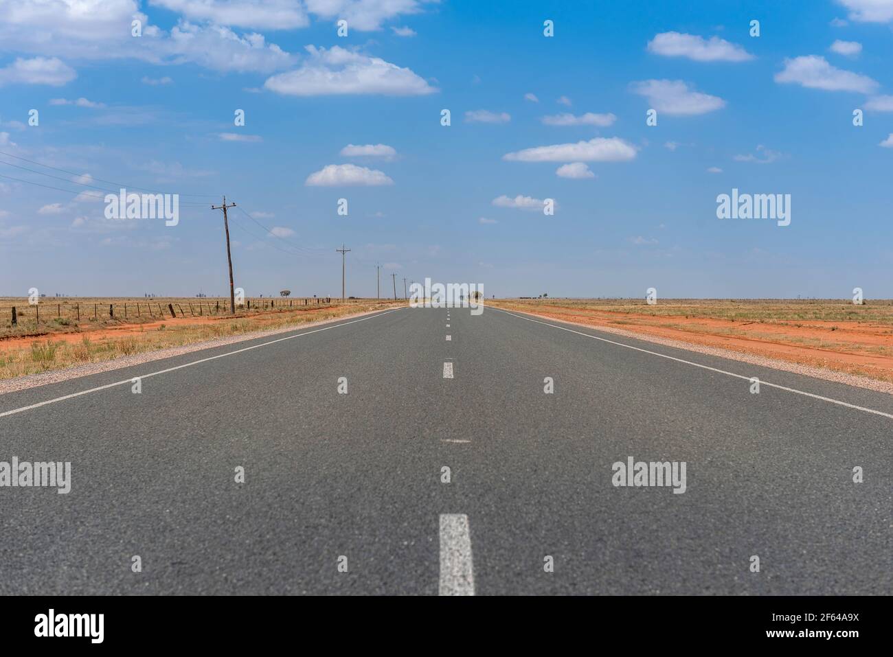 long drive to the horizon Stock Photo - Alamy