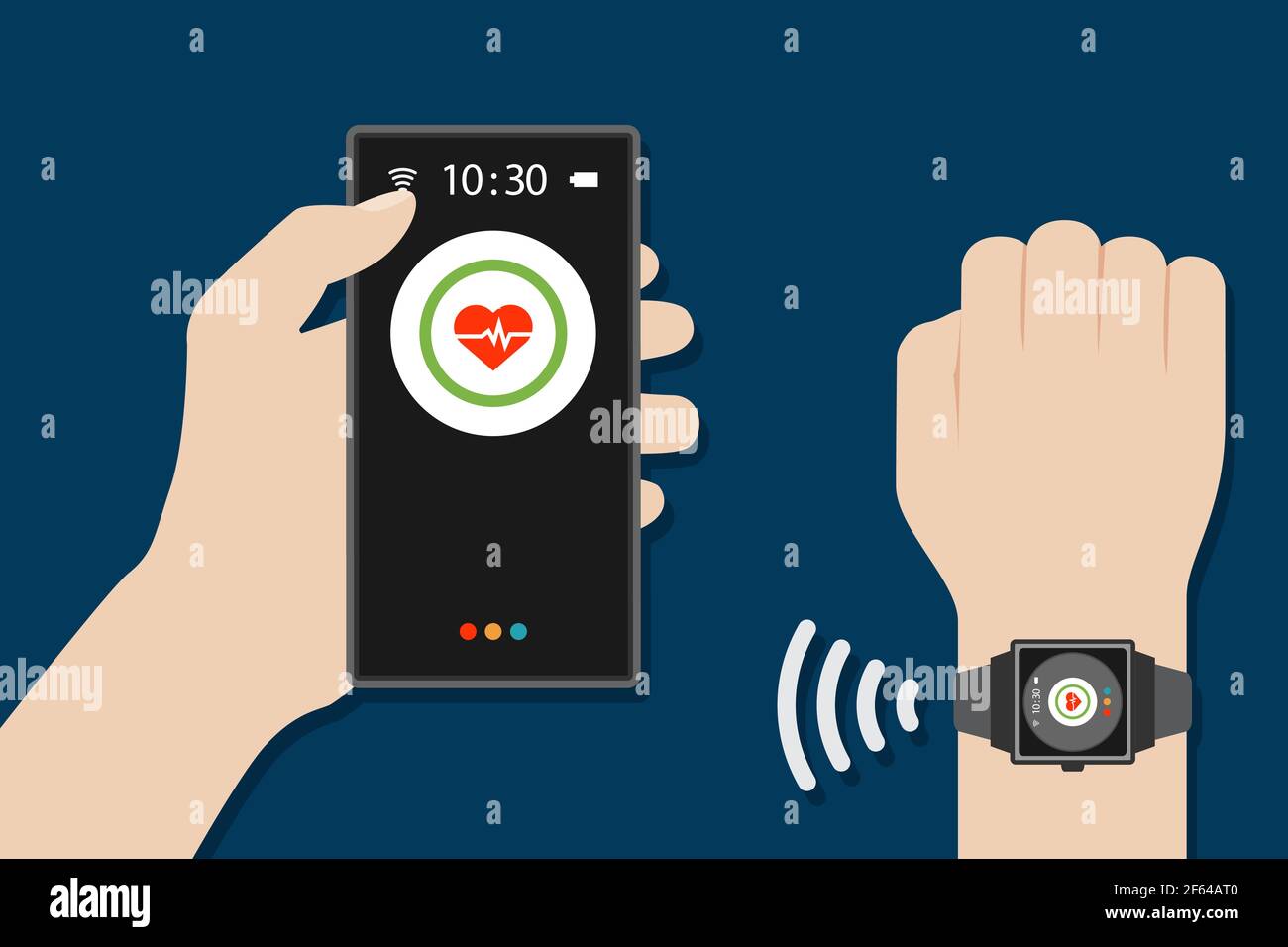 Hand watch vector vectors hi-res stock photography and images - Alamy