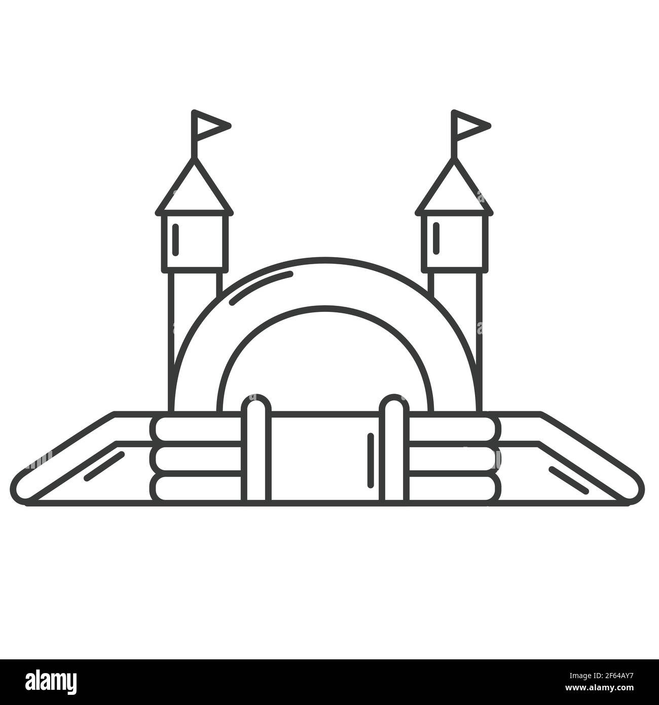 Castle Outline Clip Art