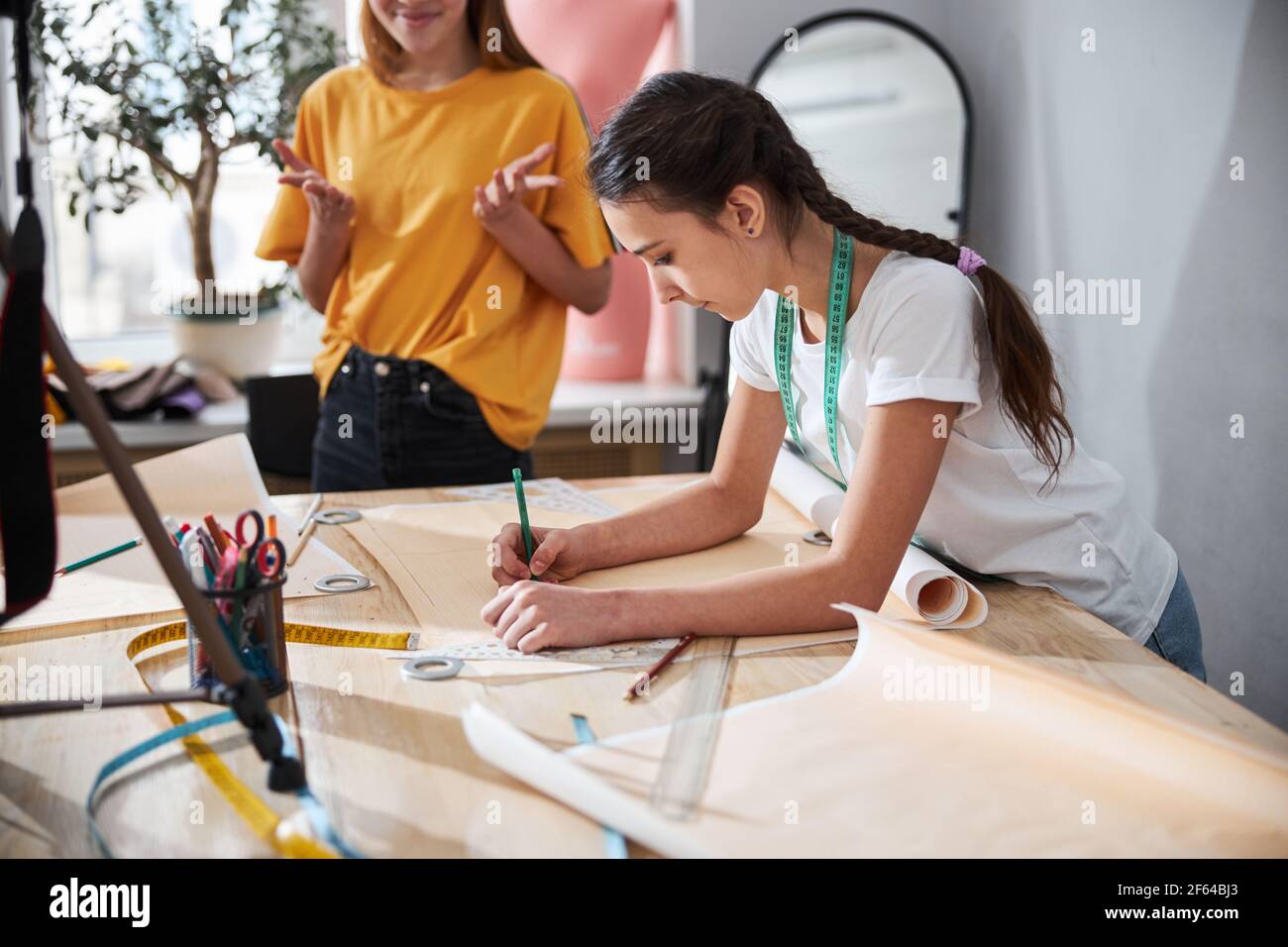 Dressmaking patterns hi-res stock photography and images - Alamy