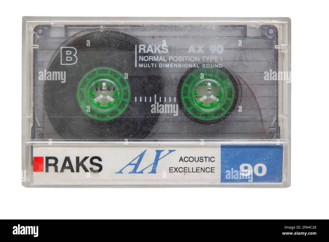 Krasnodar, Russia - March 11, 2021: A worn and scratched RAKS cassette ...