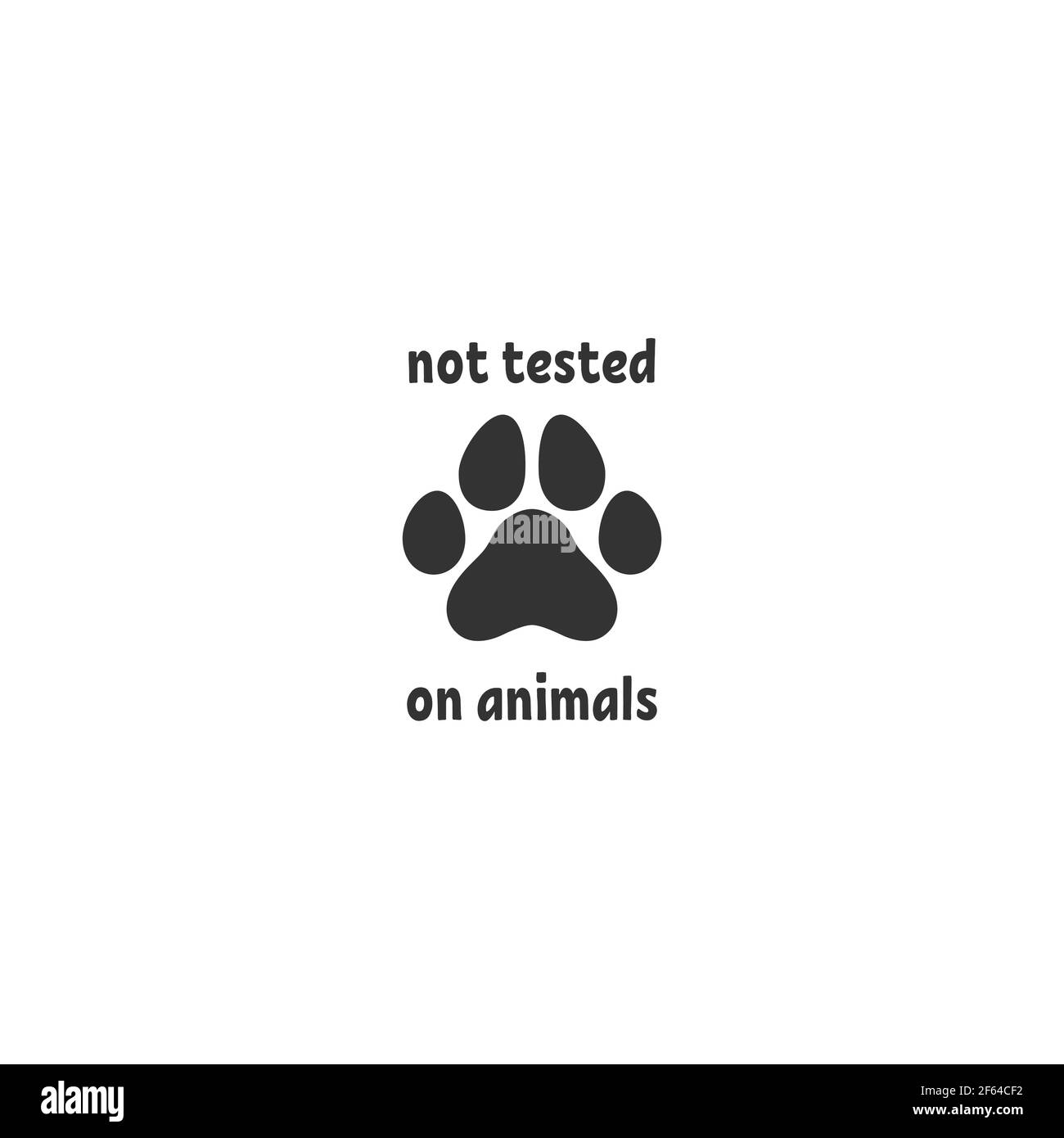 Cruelty free label. Not tested on animals stamp. No animal testing seal ... Cruelty free label. Not tested on animals stamp. No animal testing seal ...