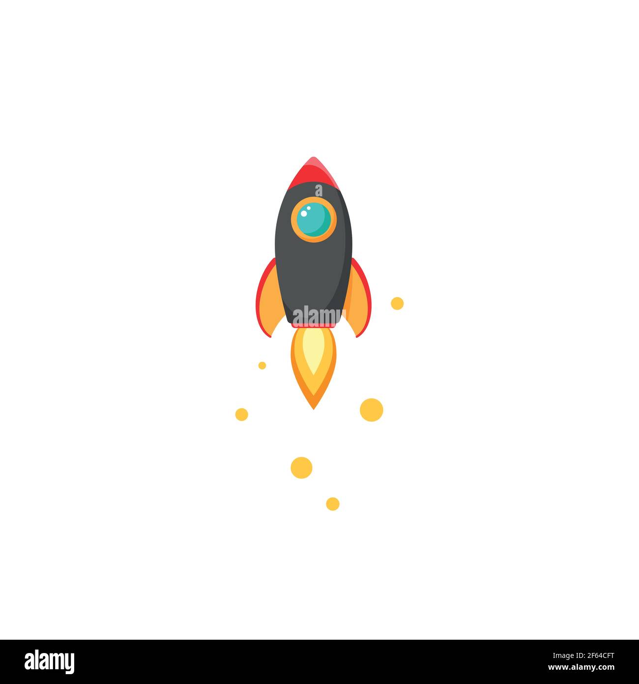 Rocket Flat Icon