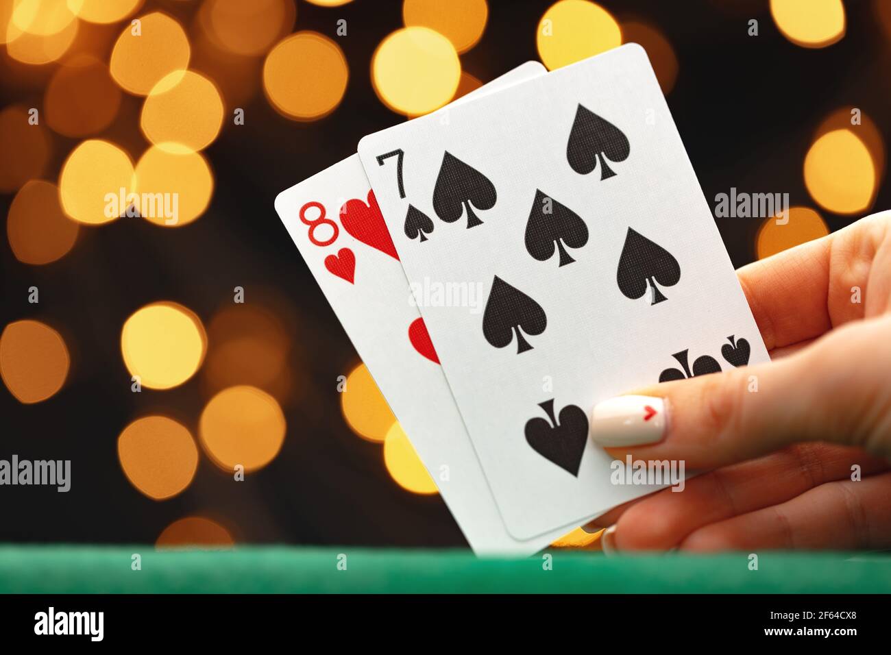 Hand Of Playing Cards High Resolution Stock Photography and Images - Alamy