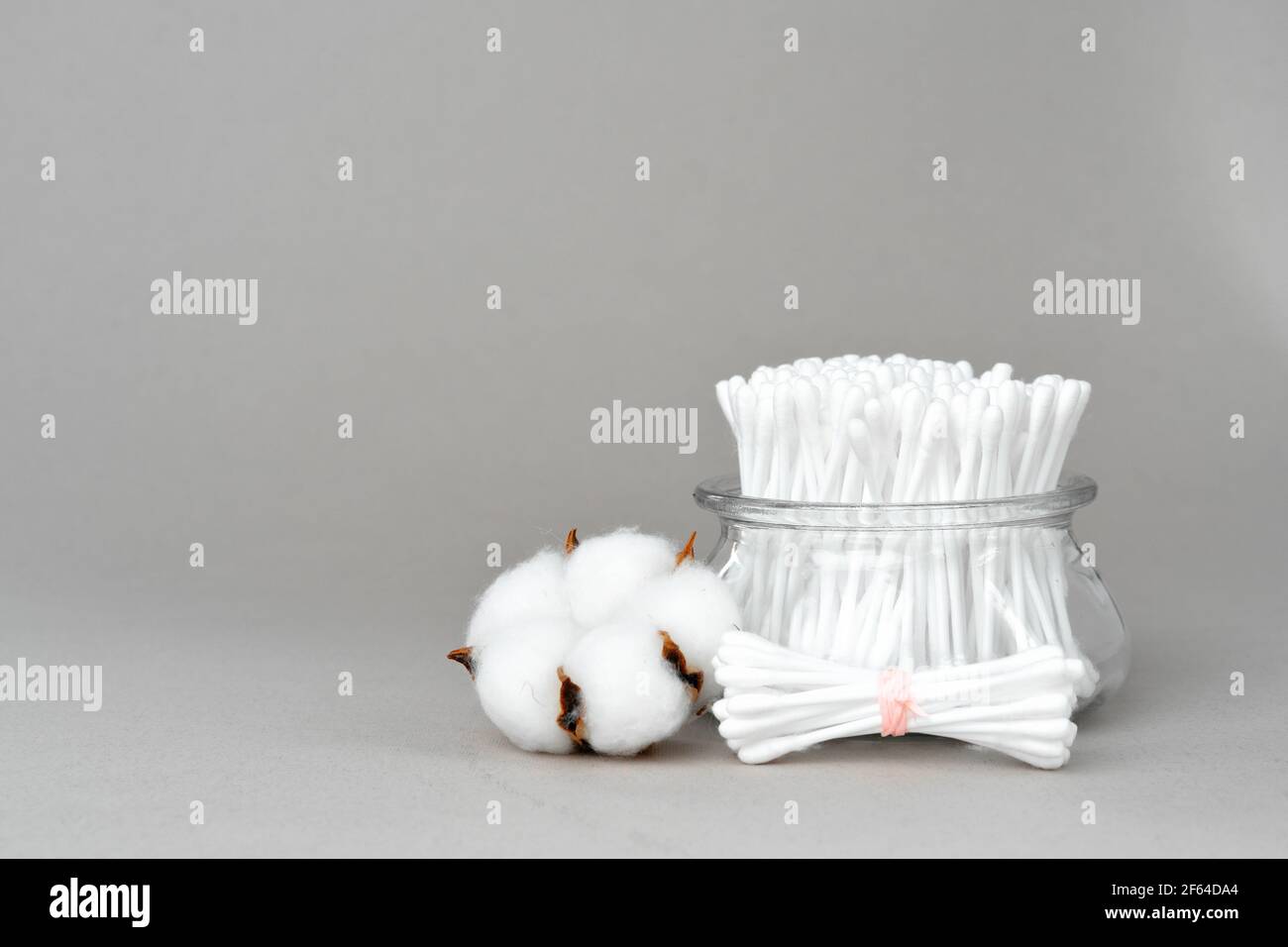 Cotton buds in ears hi-res stock photography and images - Alamy
