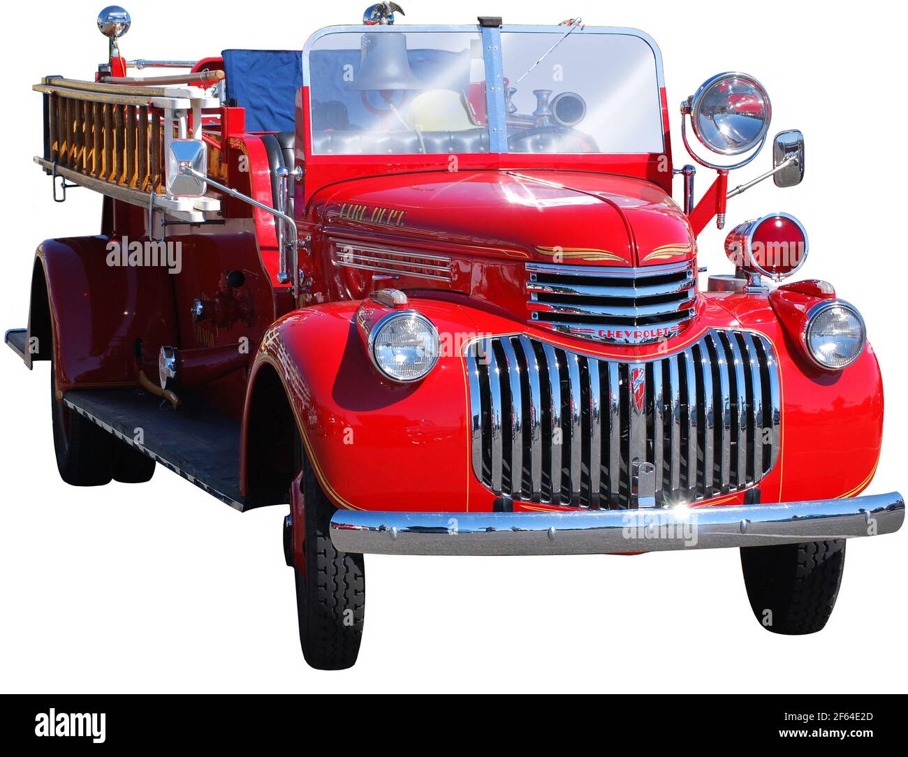 1946 chevy fire engine Cut Out Stock Images & Pictures - Alamy