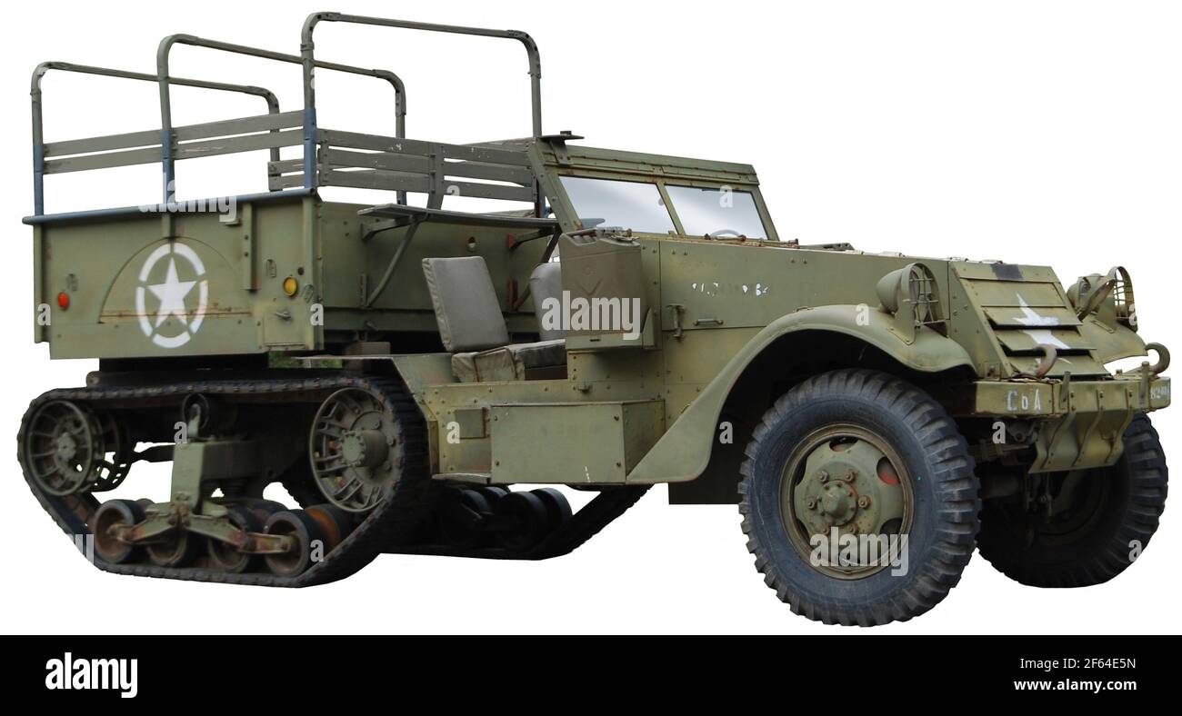 Half track 1944 hi-res stock photography and images - Alamy