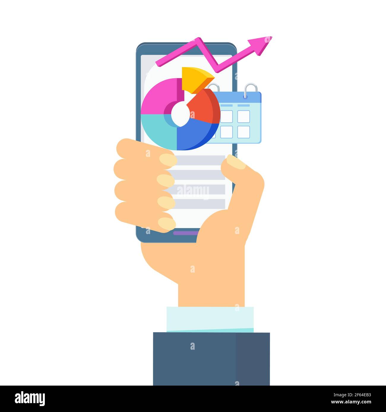Smartphone App Function Vector Seamless Pattern Stock Vector Image ...