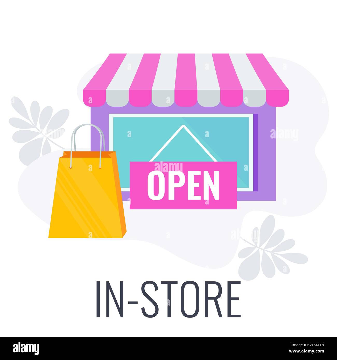 Place, store infographics pictogram. Four 4 PS marketing mix Stock ...