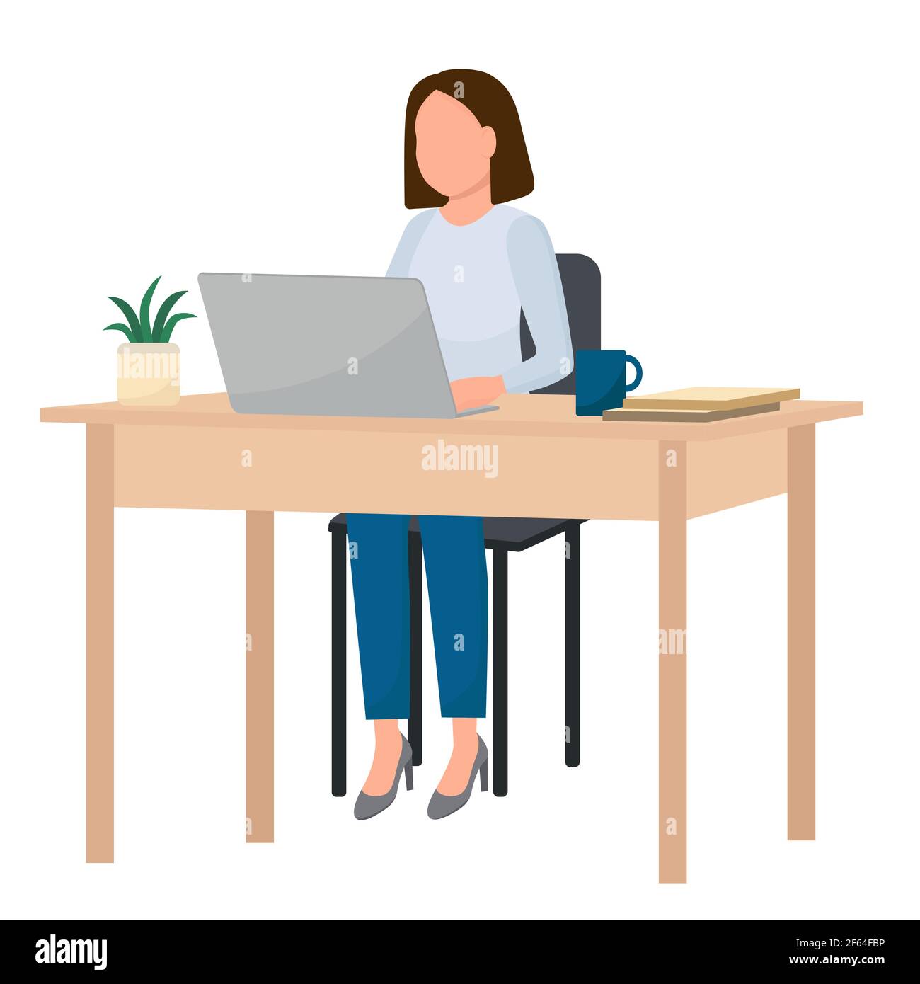 Adult female woman Stock Vector Images - Alamy