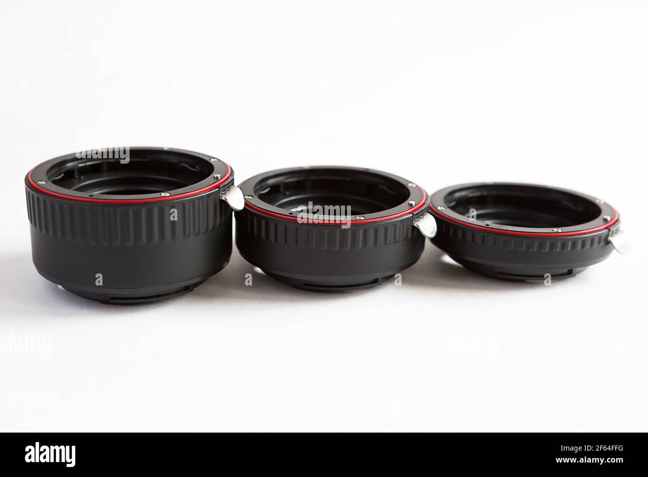 Camera lens adapter Cut Out Stock Images & Pictures - Alamy