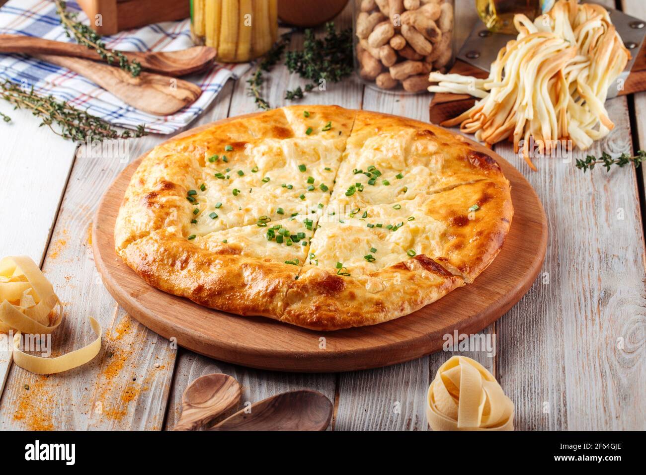 Georgian cheese bread hi-res stock photography and images - Alamy