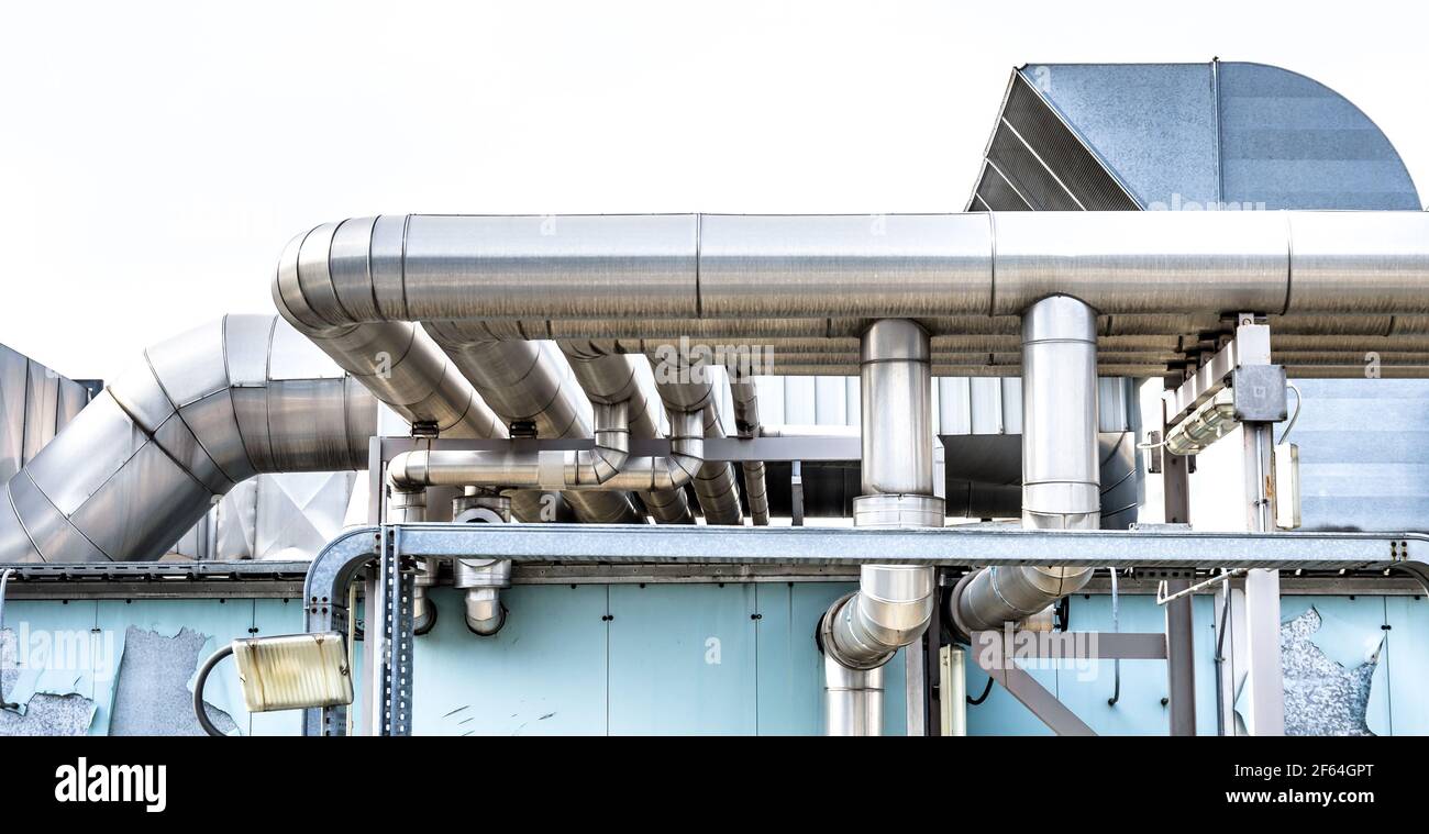 Industrial complex pipes hi-res stock photography and images - Alamy
