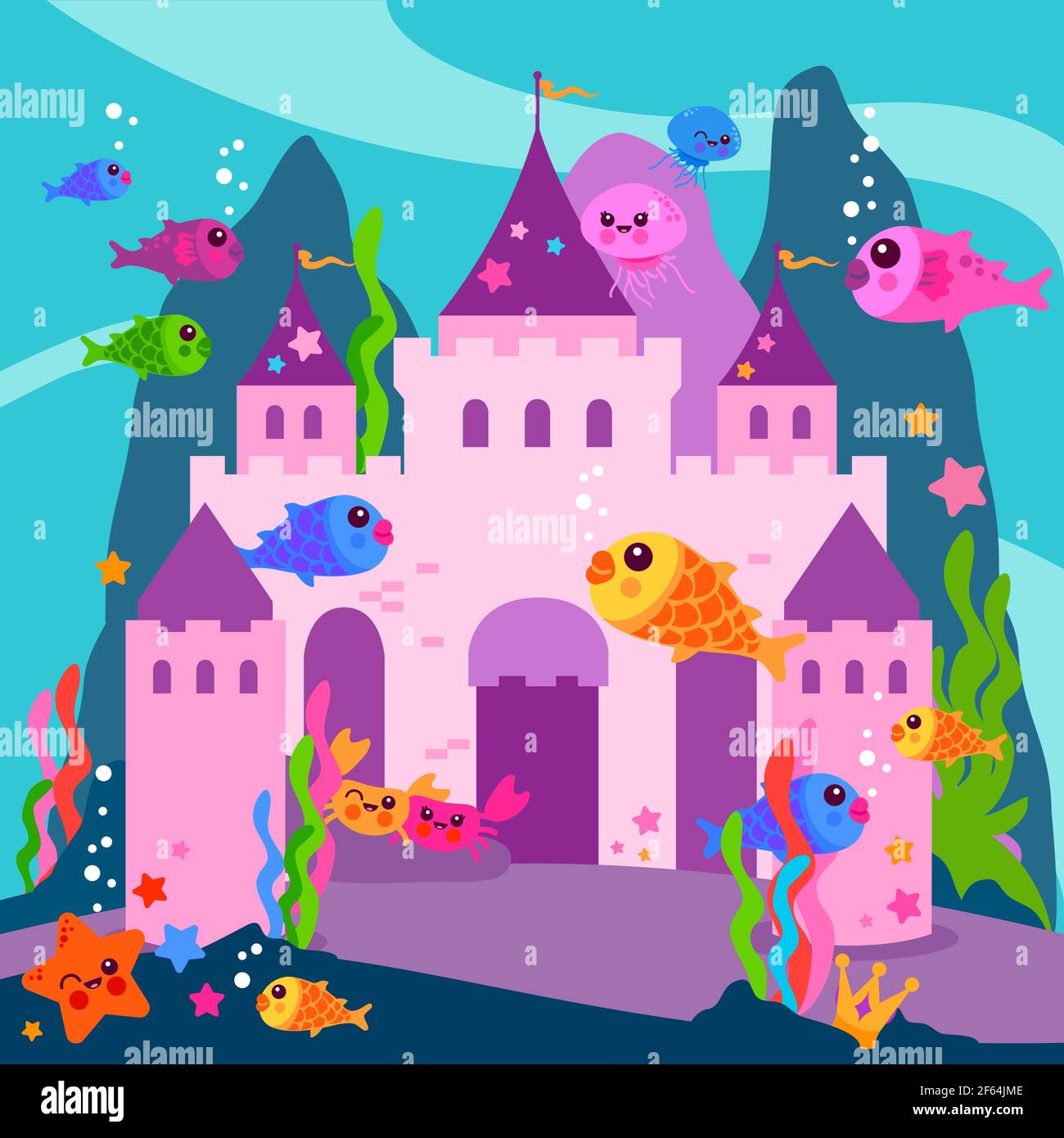 Underwater castle hi-res stock photography and images - Alamy