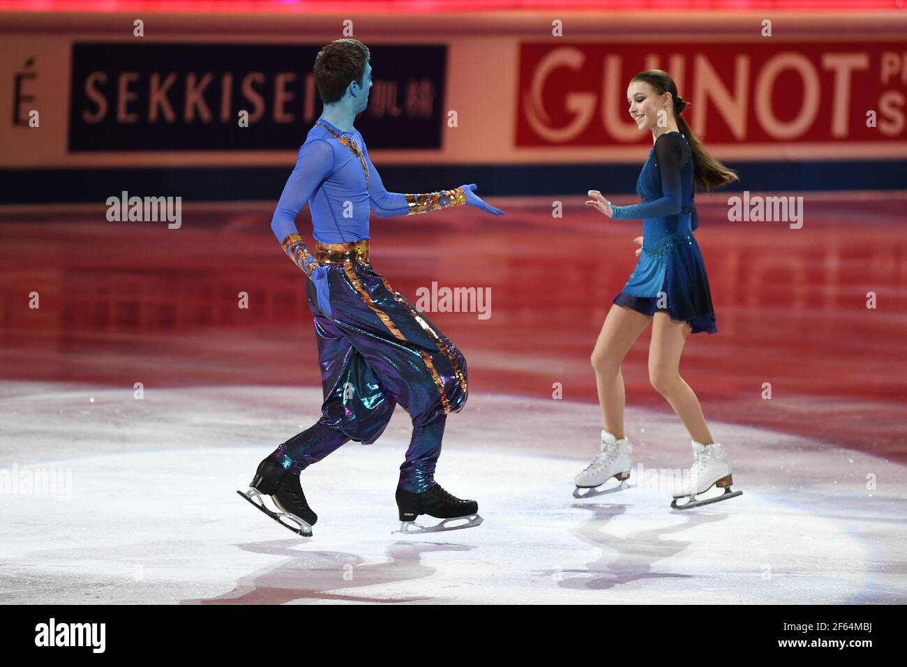 Anna SHCHERBAKOVA FSR and Morisi KVITELASHVILI GEO, during the ...