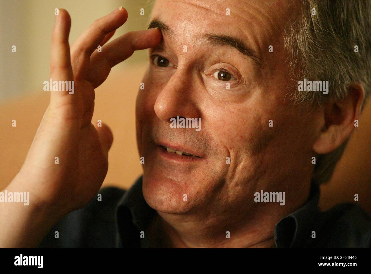 Martin Sixsmith at home in west London pic David Sandison 18/1/2007 ...