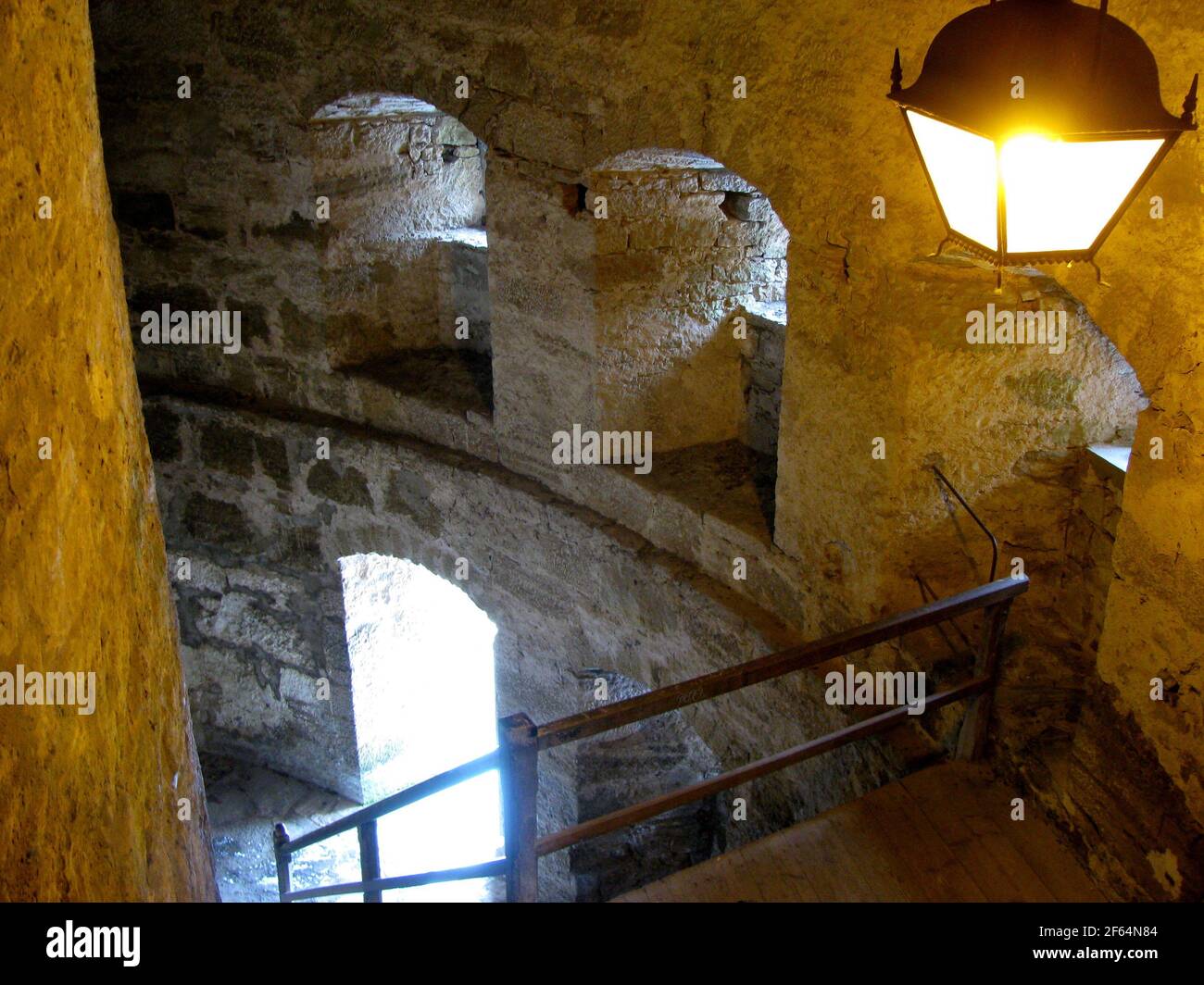 inside the old city wall of Rotheburg ob der Tauber Stock Photo - Alamy