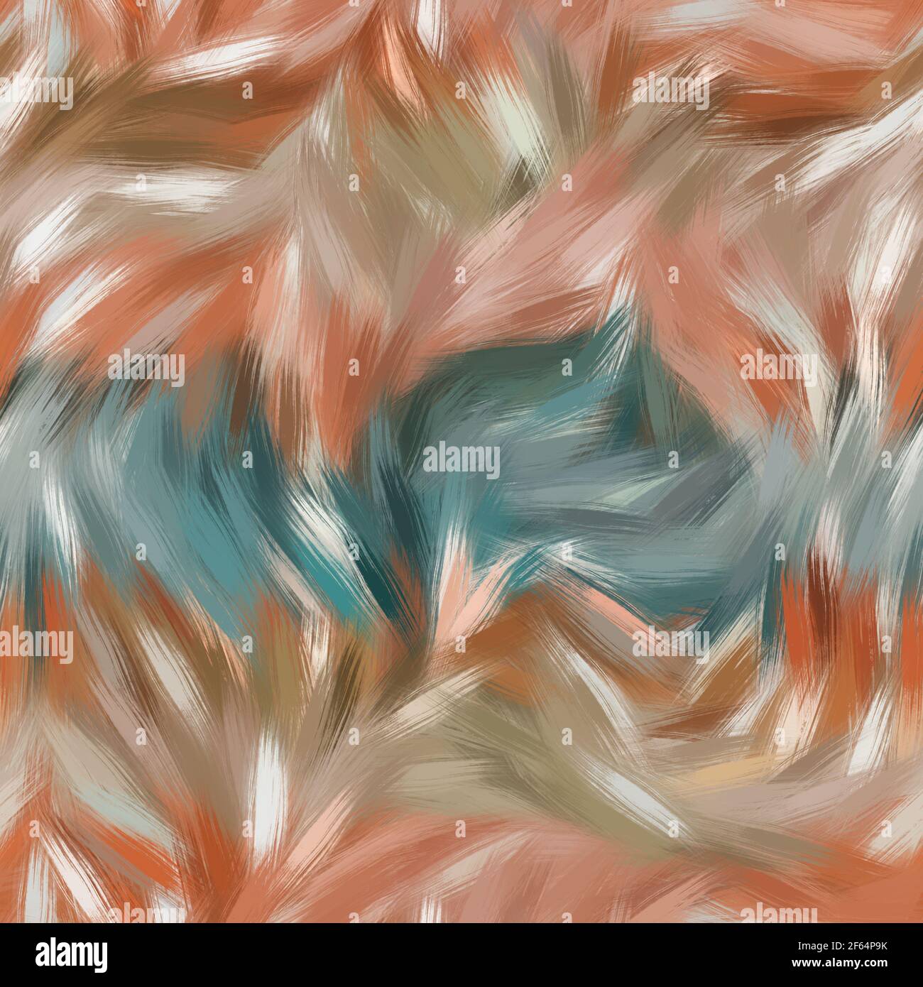Seamless faux digital paint stroke pattern print Stock Photo - Alamy