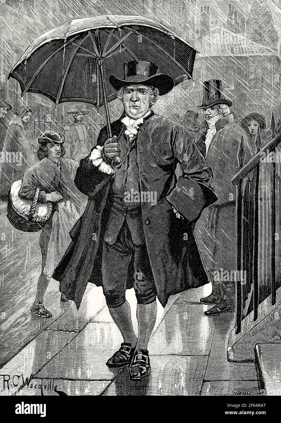 Jonas hanway 1712 1786 hi-res stock photography and images - Alamy