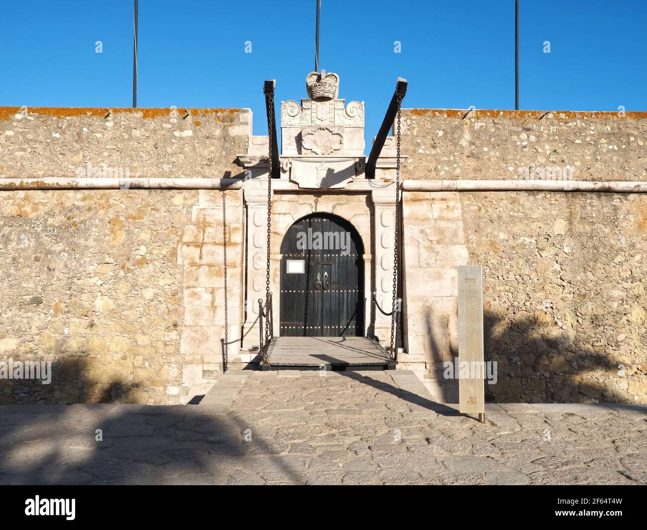 Forte da Ponta da Bandeira, a historic fort in Lagos , algarve coast ...