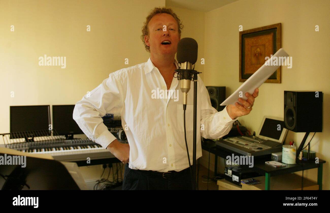 Howard Goodall in his studio in west London pic David Sandison Stock ...